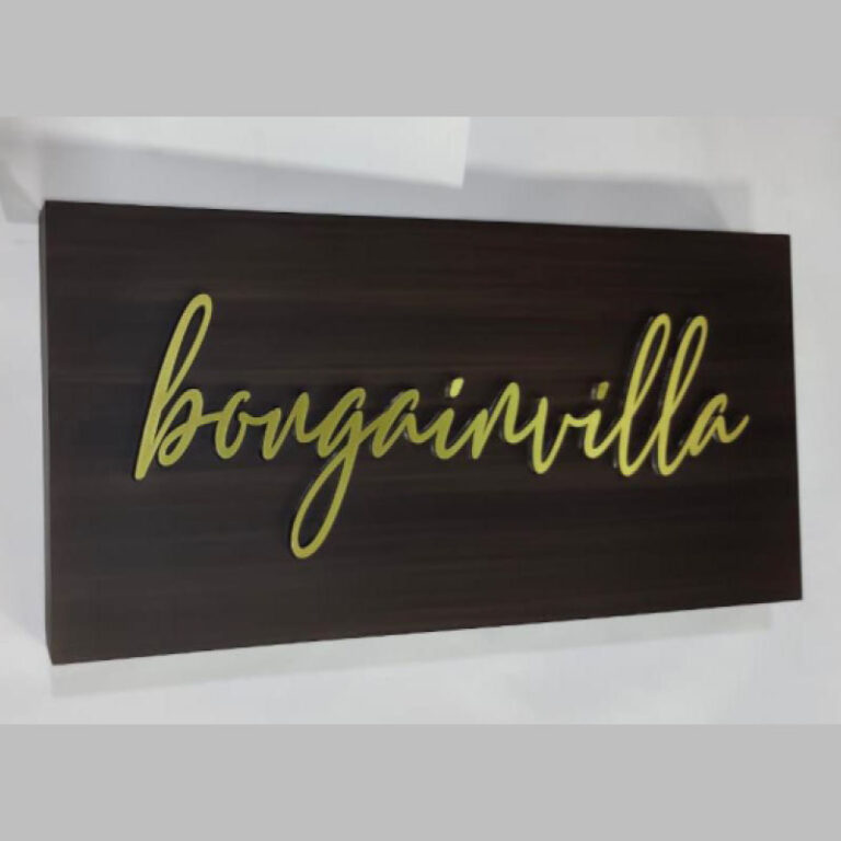 Backlit Nameplates – Door Nameplates, Nameplates Mumbai, Designer ...