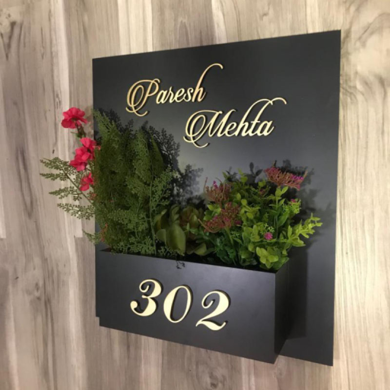 Paresh Mehta – Door Nameplates, Nameplates Mumbai, Designer Nameplates.